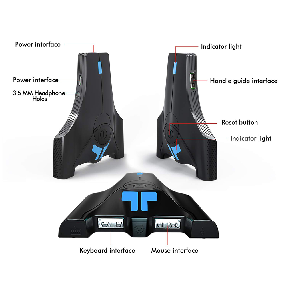 2020 Newest High Quality Mobile Game Keyboard Mouse Converter USB ...