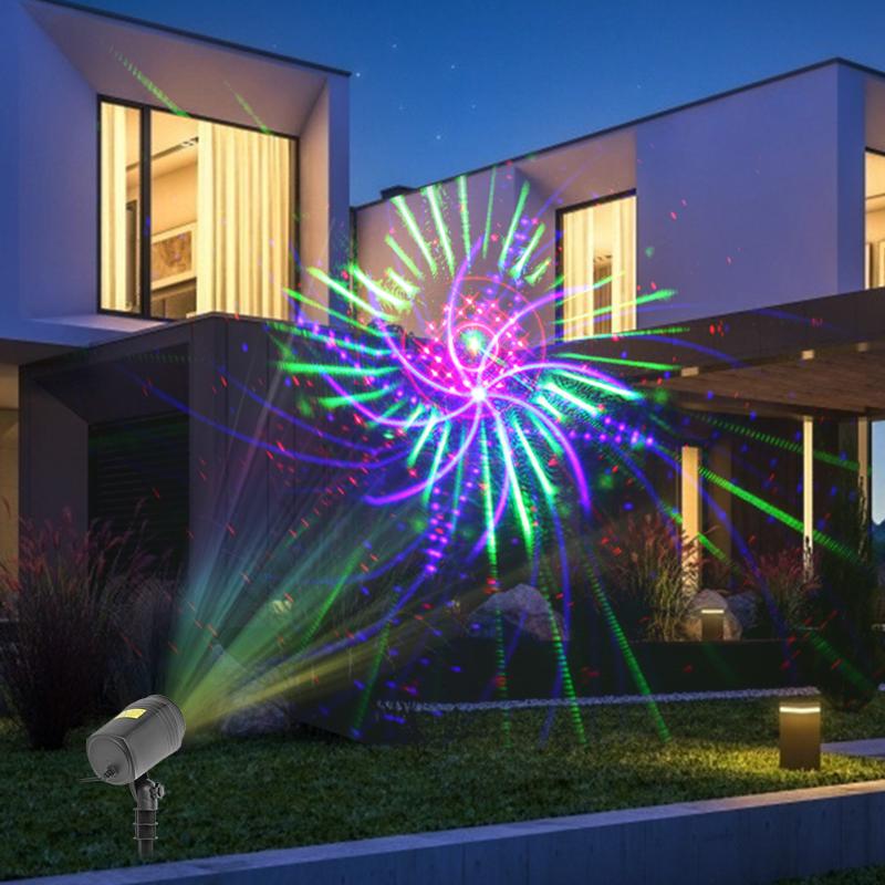 Outdoor Garden Lawn Stage Effect Light Fairy Sky Star Laser Projector ...