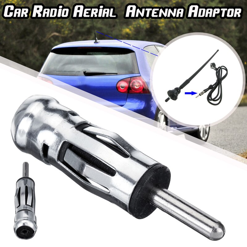 Universal Car Radio Stereo ISO to Din Aerial Antenna Adapter Connector ...