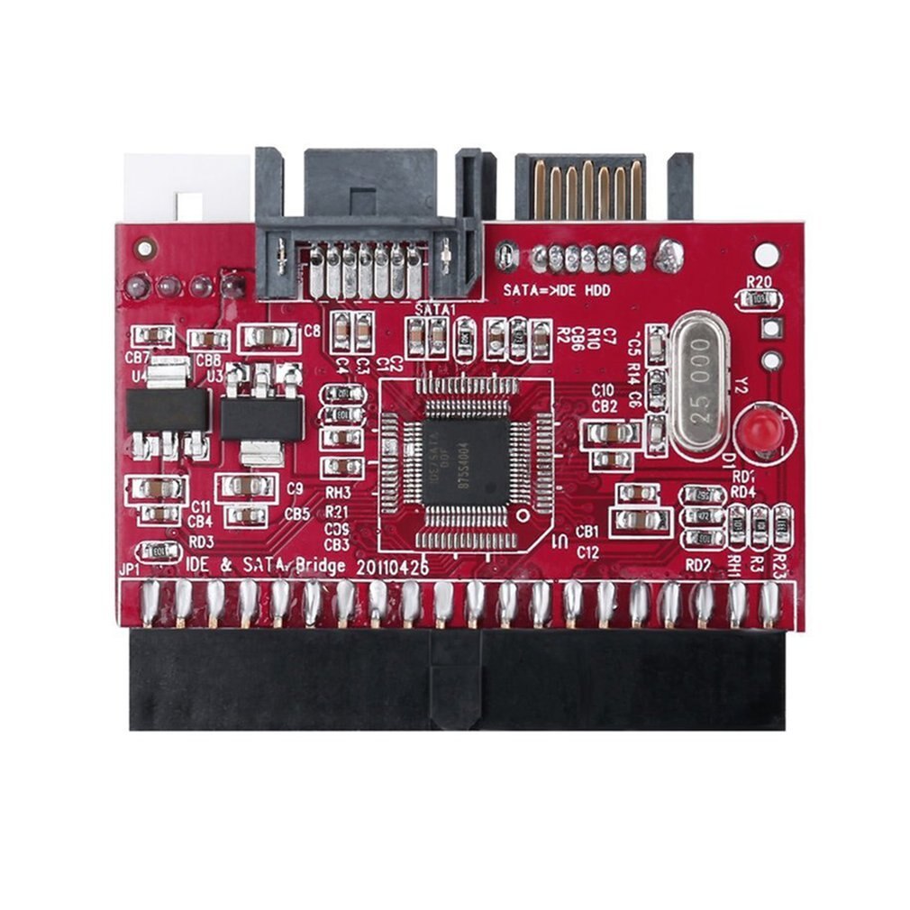 1Set High Quality IDE HDD to SATA Serial ATA Adapter Converter - Dinooz ...