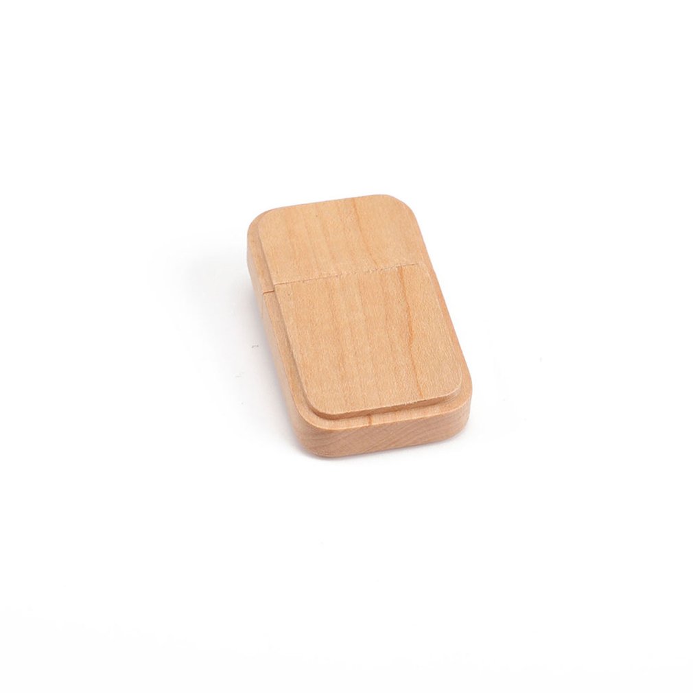 Maple Wood U Disk Small Lightweight Fillet U Disk 2G - Dinooz eStore