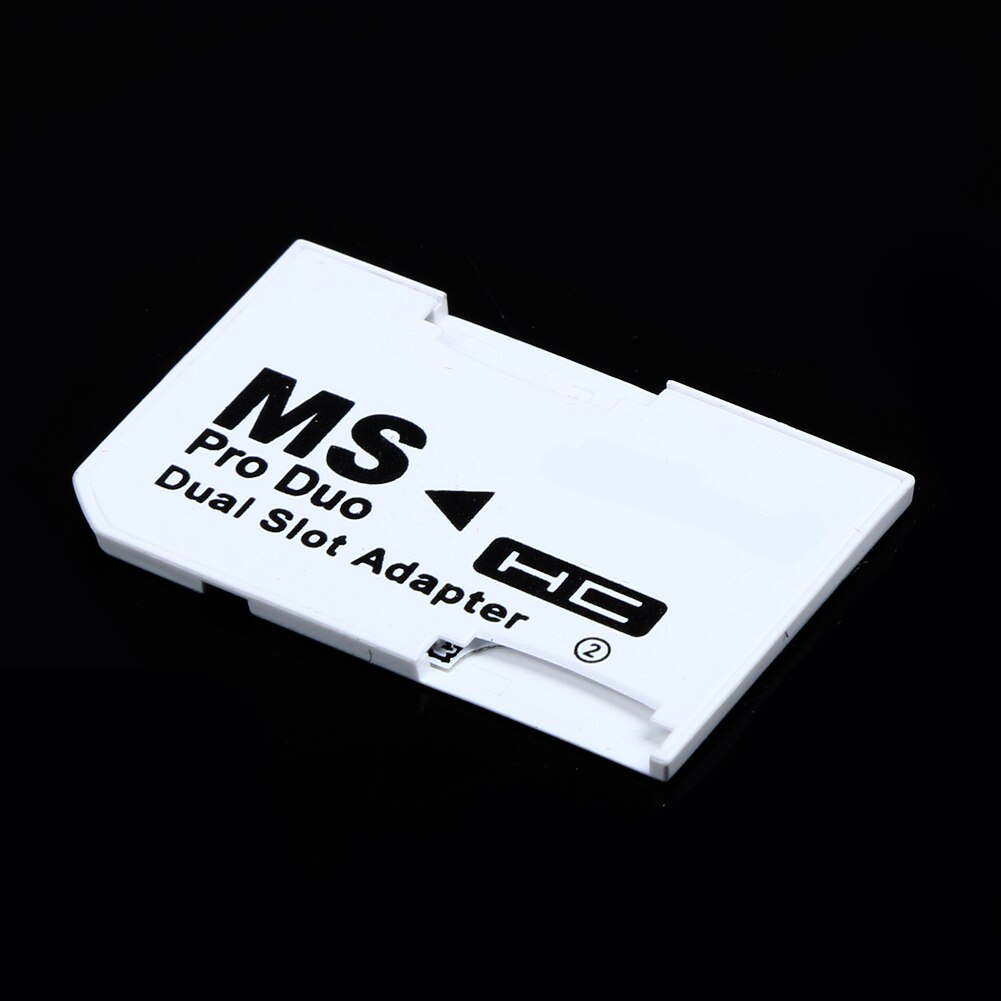 Memory card adapter Dual Slot Micro For SD SDHC TF to Memory Stick MS ...
