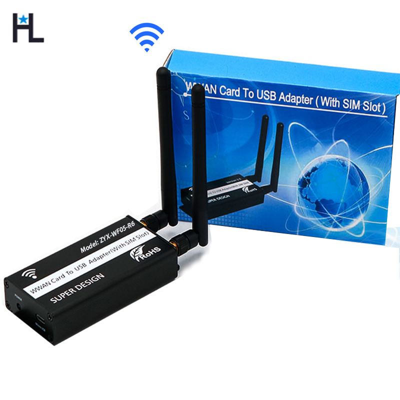 NGFF M.2 Key B Module to micro USB Adapter With SIM card Slot for WWAN ...