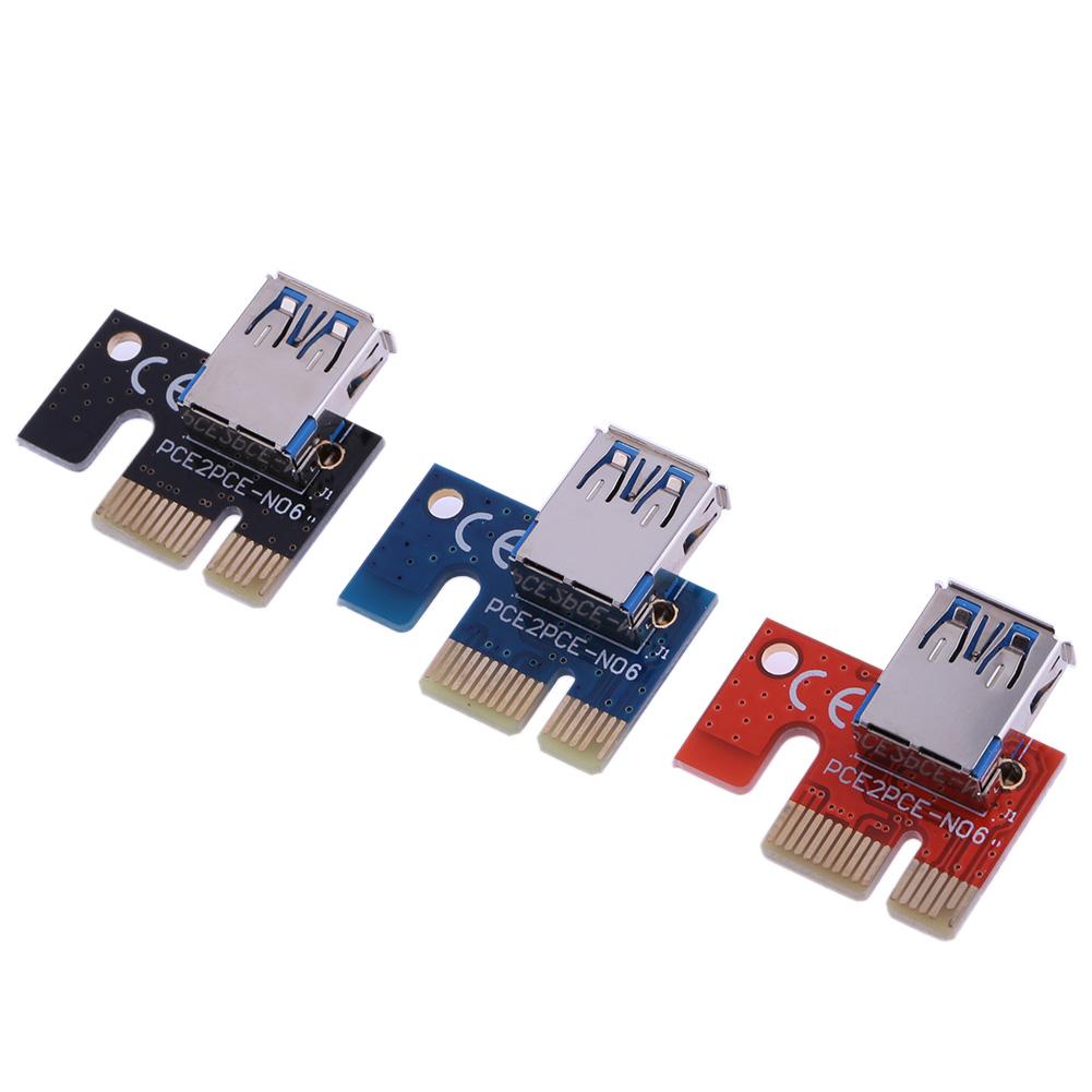 PCI-E 1X to 16X Graphics Extension Cable Mining PCI-E Extended Line ...
