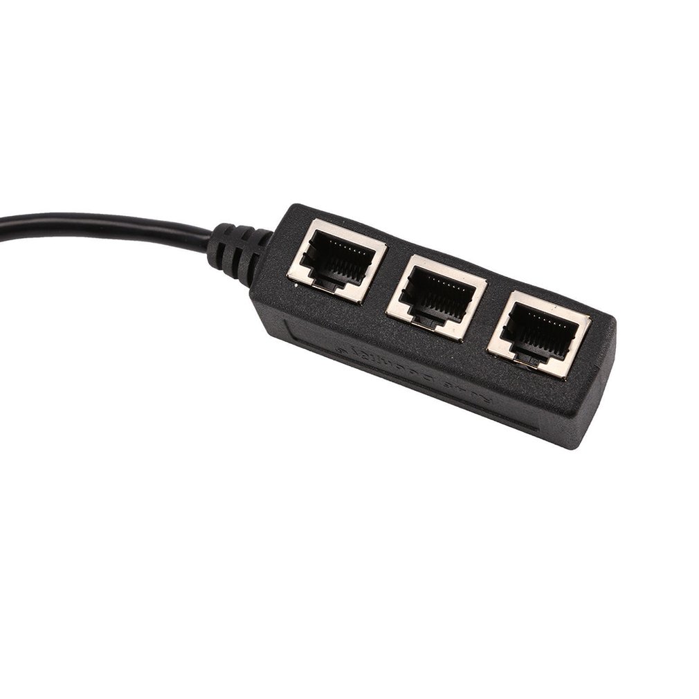 Professional Long RJ45 1 To 3 Ethernet LAN Network Cable Splitter ...