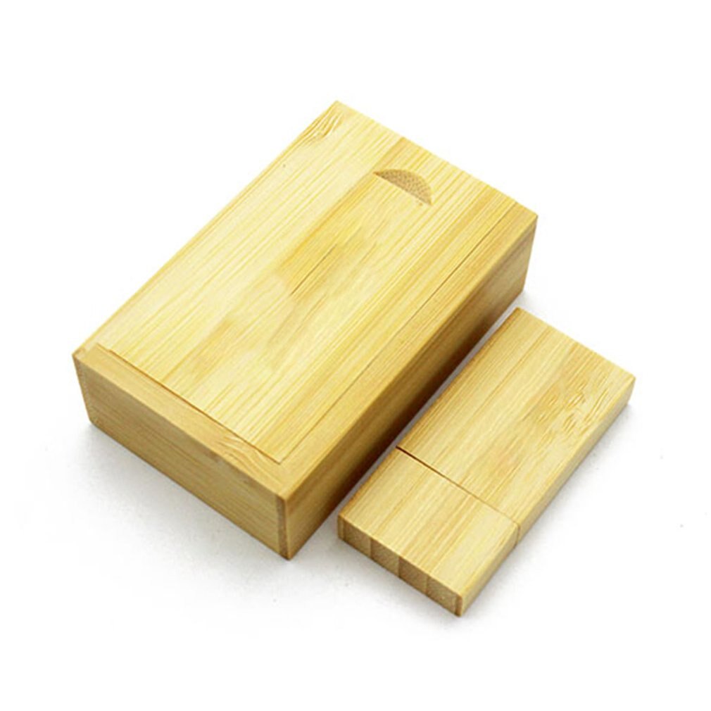 Universal Bamboo USB Flash Drive Photo Album Box Portable Computer ...